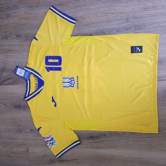 Shirts | Mudryk 1 Ukraine Yellow Gold Kit Mens Sizes Brand New | Poshmark